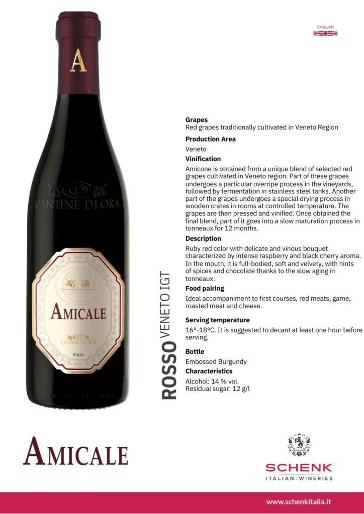 Italia Red Wine - Amicone - The Trust Wine - Công Ty TNHH Nhập Khẩu ...